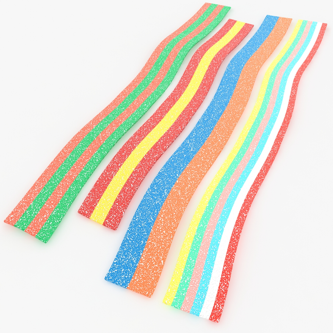 multicolor gummy candy 3ds