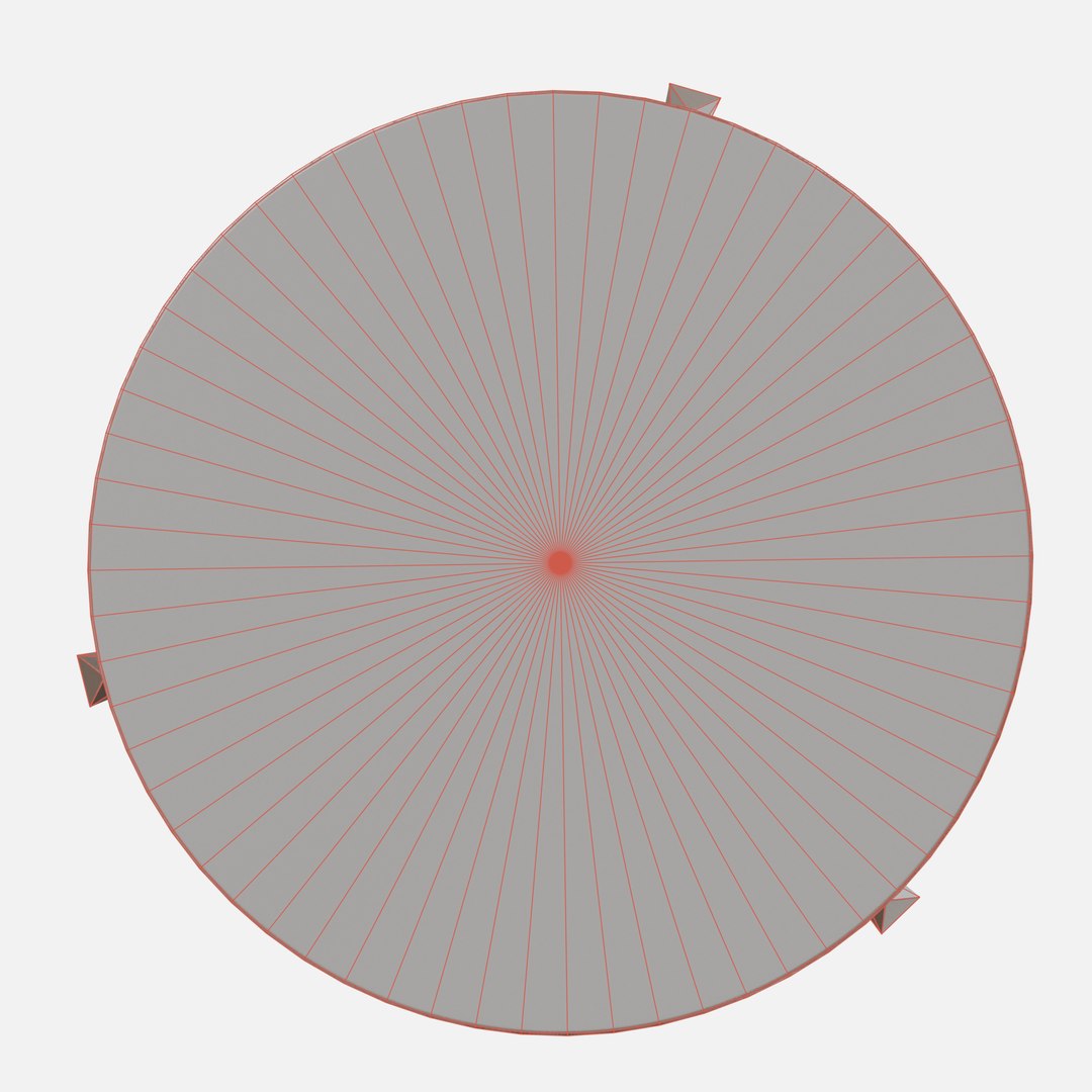 Round Table Concept 3D Model - TurboSquid 2352243