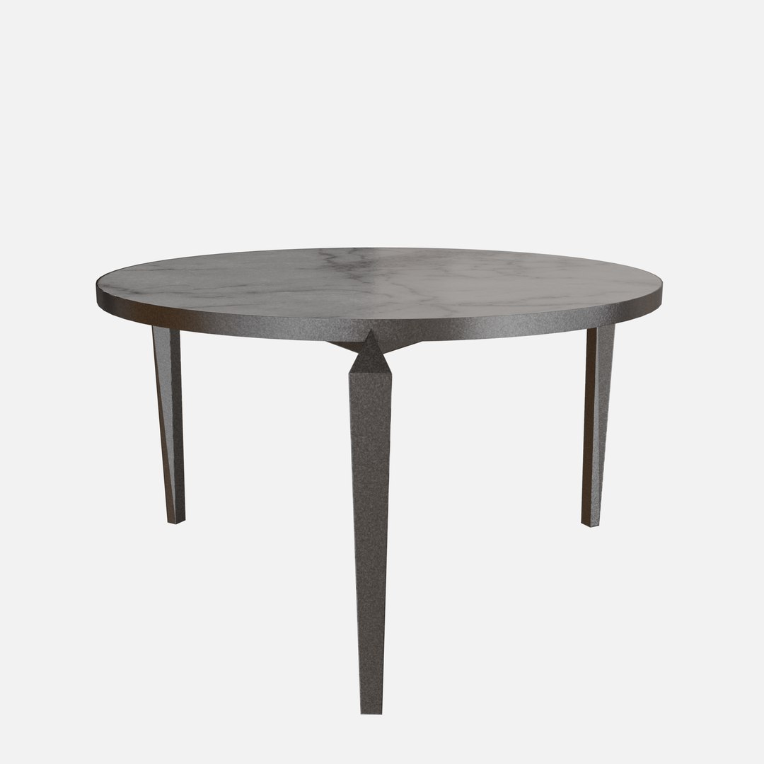 Round Table Concept 3D Model - TurboSquid 2352243