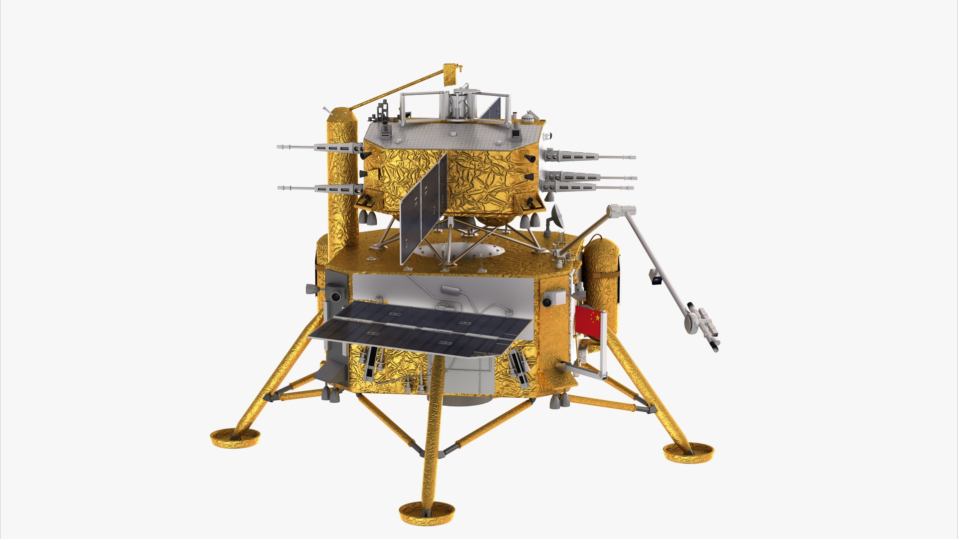 3D Change 6 Lander Ascender - TurboSquid 2220472