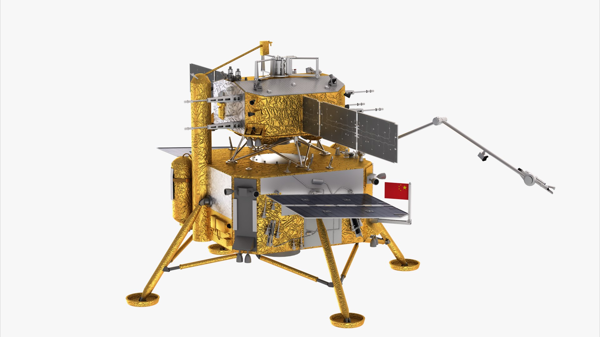 3D Change 6 Lander Ascender - TurboSquid 2220472