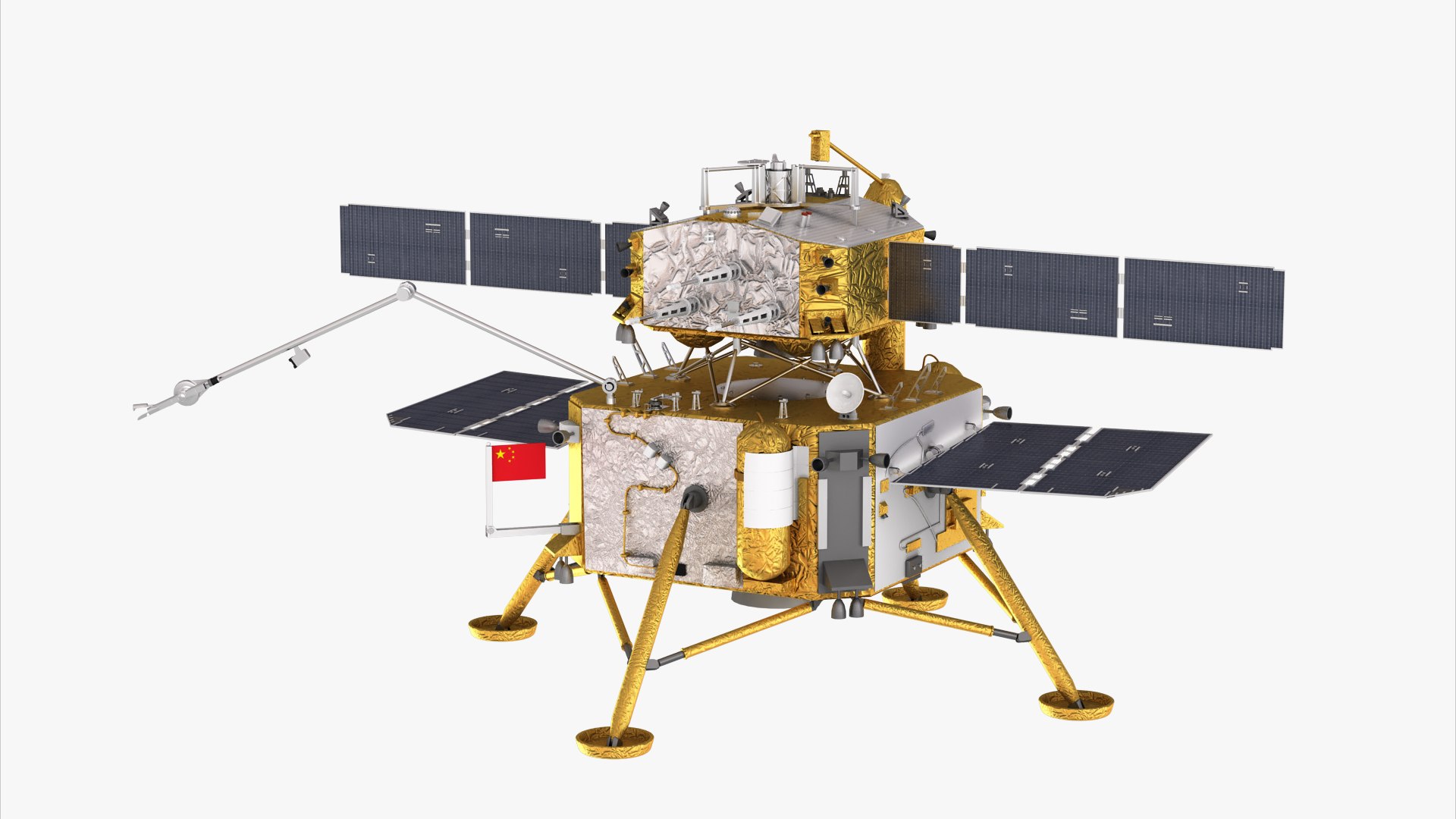 3D Change 6 Lander Ascender - TurboSquid 2220472