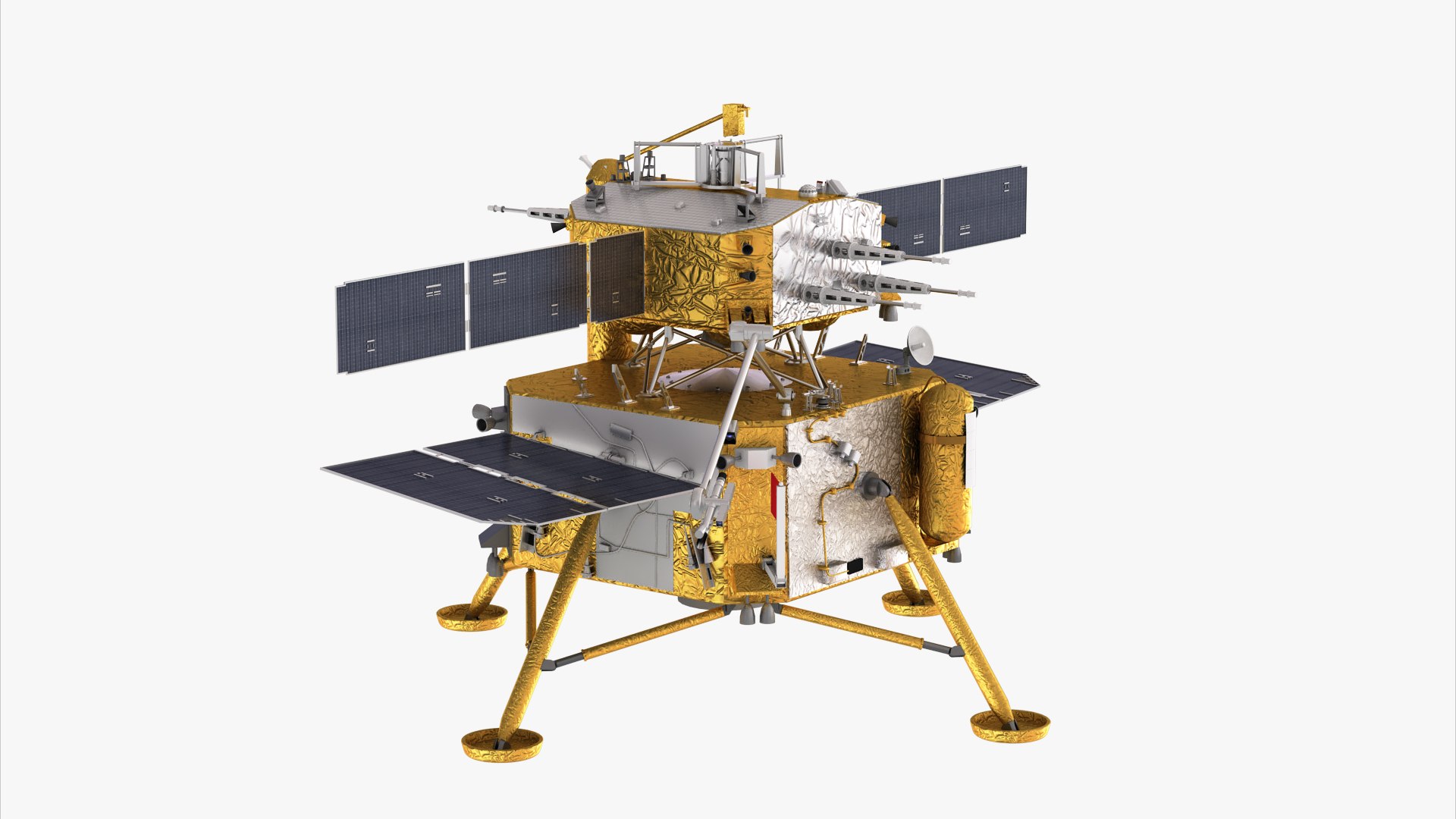 3D Change 6 Lander Ascender - TurboSquid 2220472