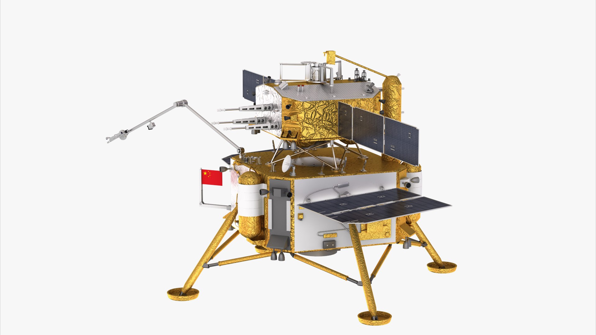 3D Change 6 Lander Ascender - TurboSquid 2220472