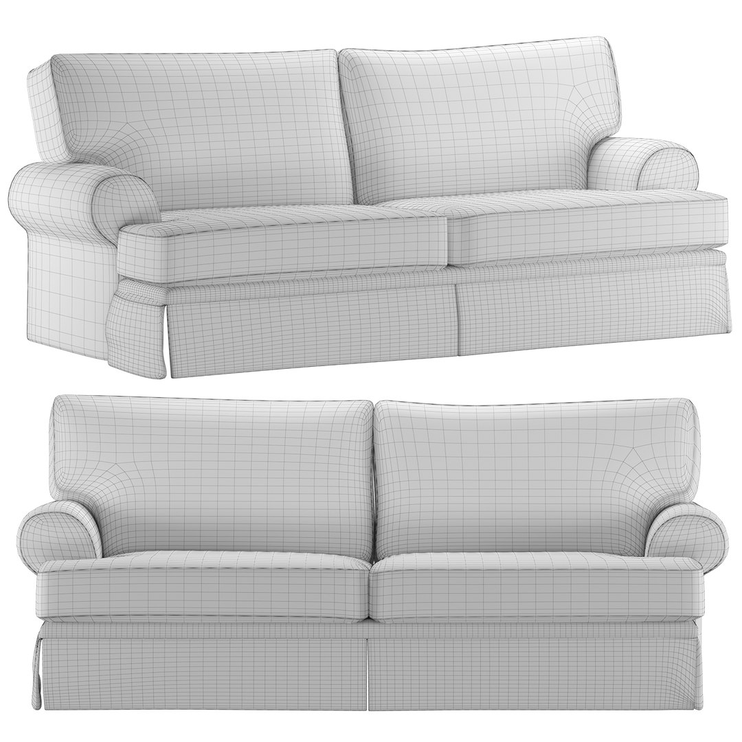 Emily Sofa 3D model - TurboSquid 1959738