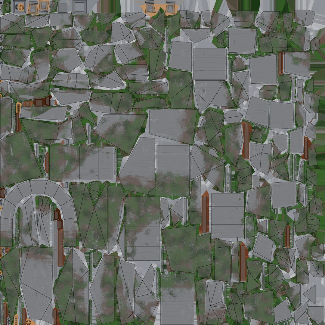 Stylized cave game ready 3D model - TurboSquid 1978658