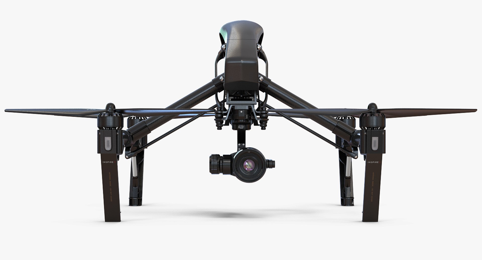 3D dji inspire 1 quadcopter model - TurboSquid 1188610