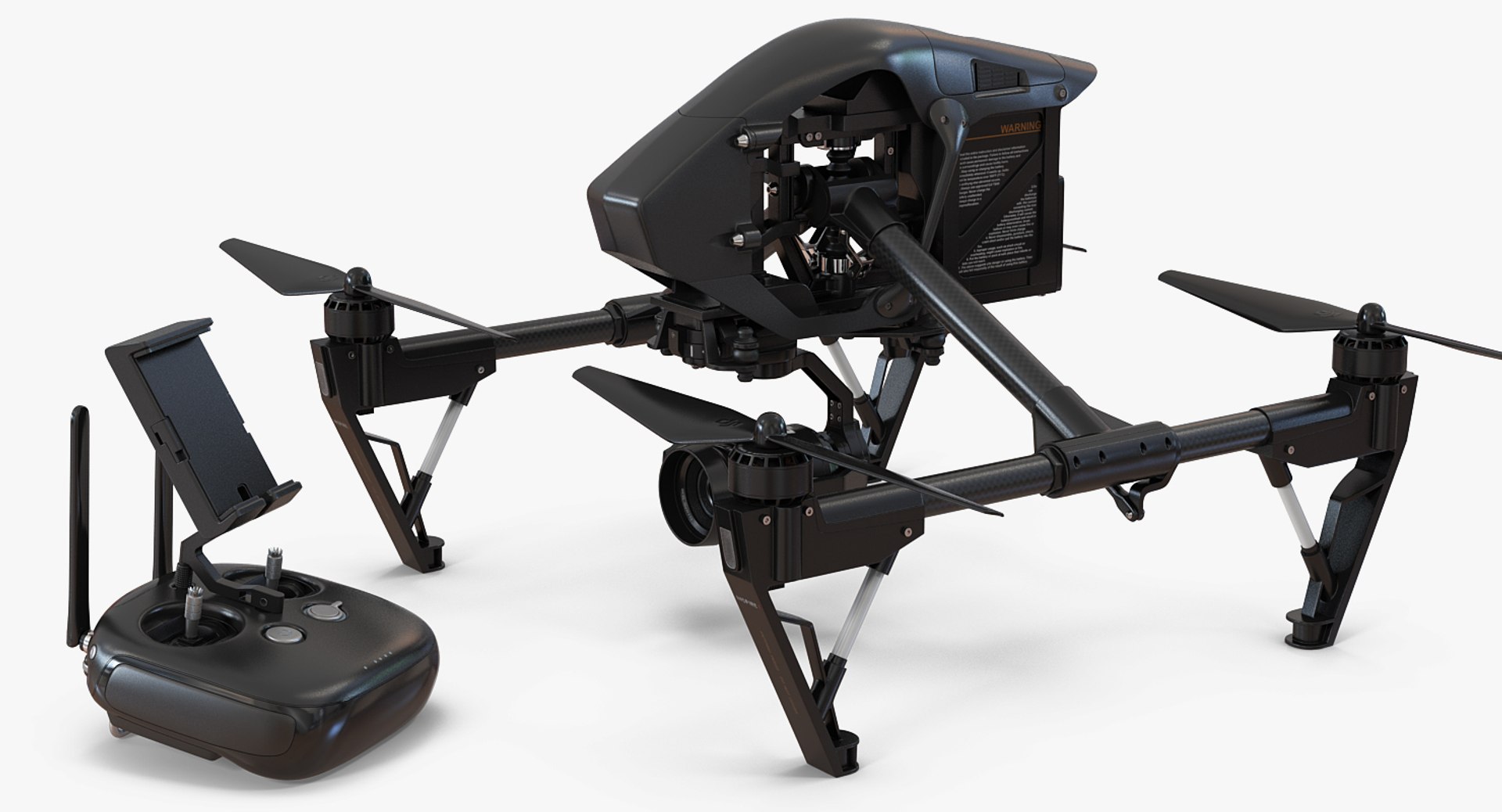 3D dji inspire 1 quadcopter model - TurboSquid 1188610