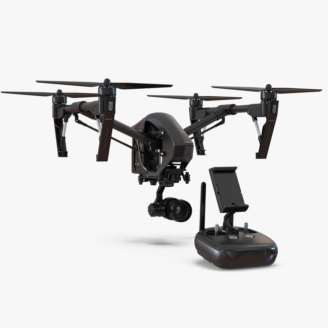 3D dji inspire 1 quadcopter model - TurboSquid 1188610