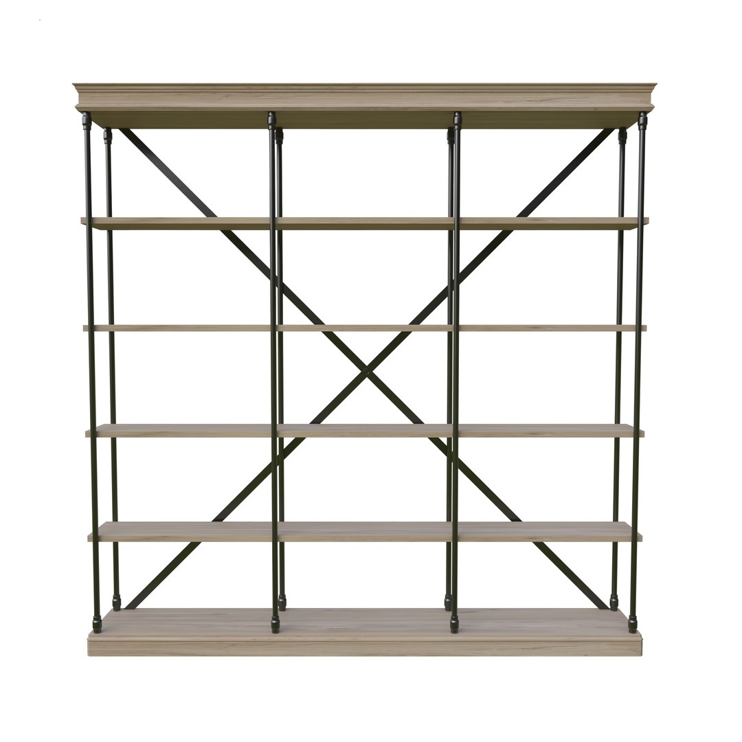 Metal Shelf 3D Model - TurboSquid 1748439