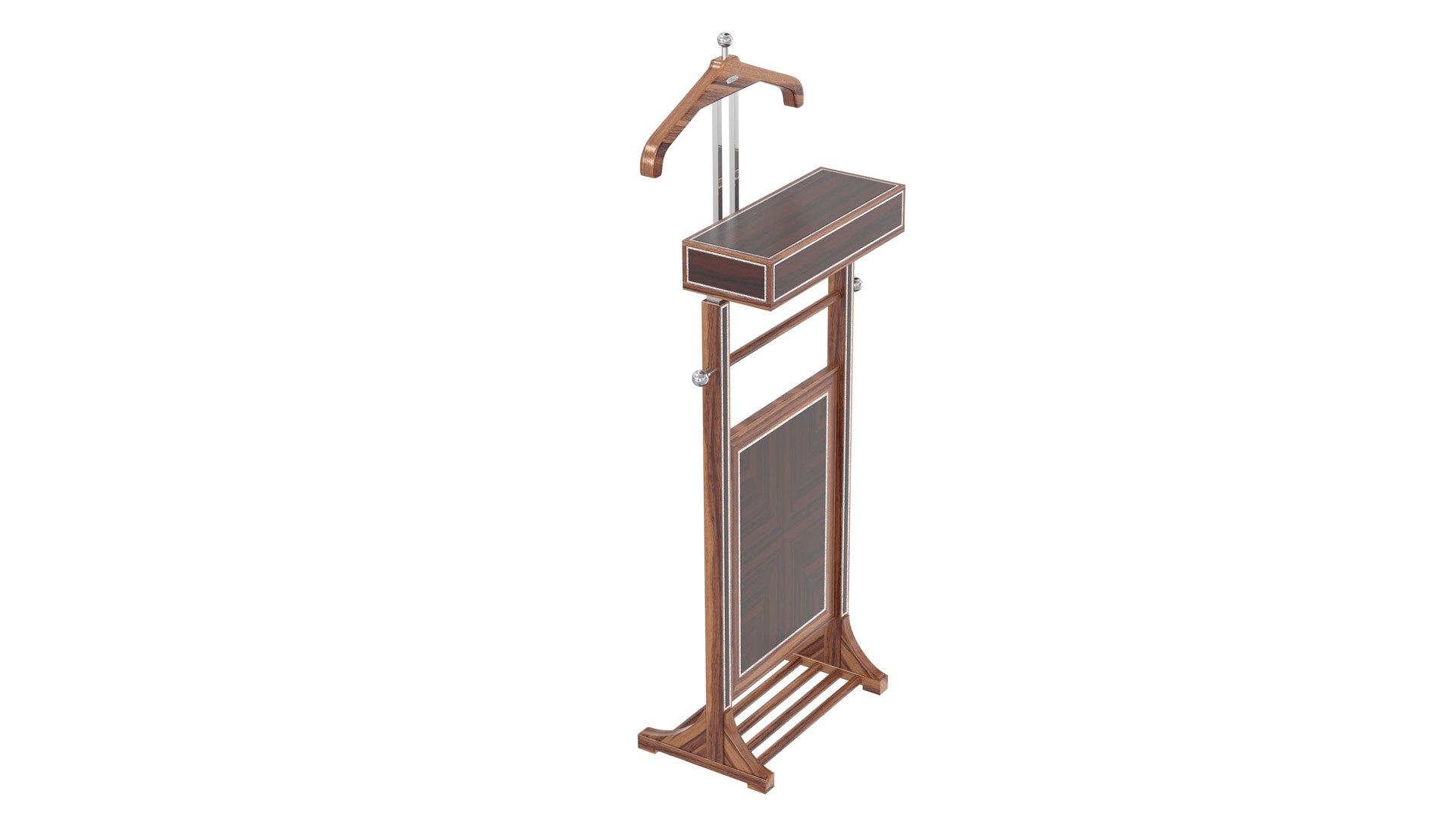 Linley London Valet Stand Hang Clothes 3D - TurboSquid 2108061