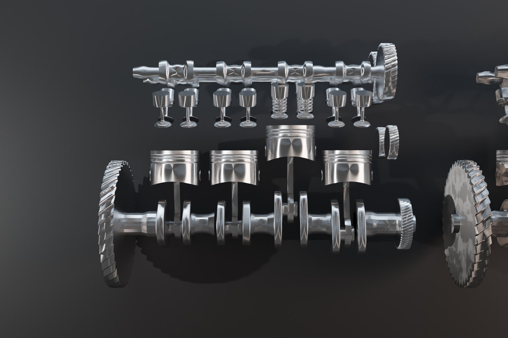 modelo 3d engine parts - TurboSquid 2068338