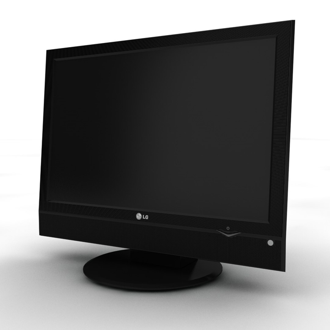 3d lg lcd model
