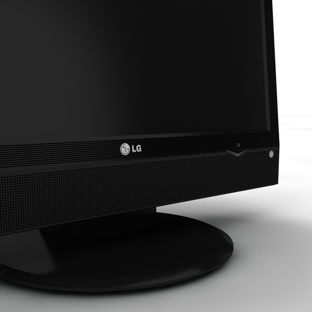 3d lg lcd model
