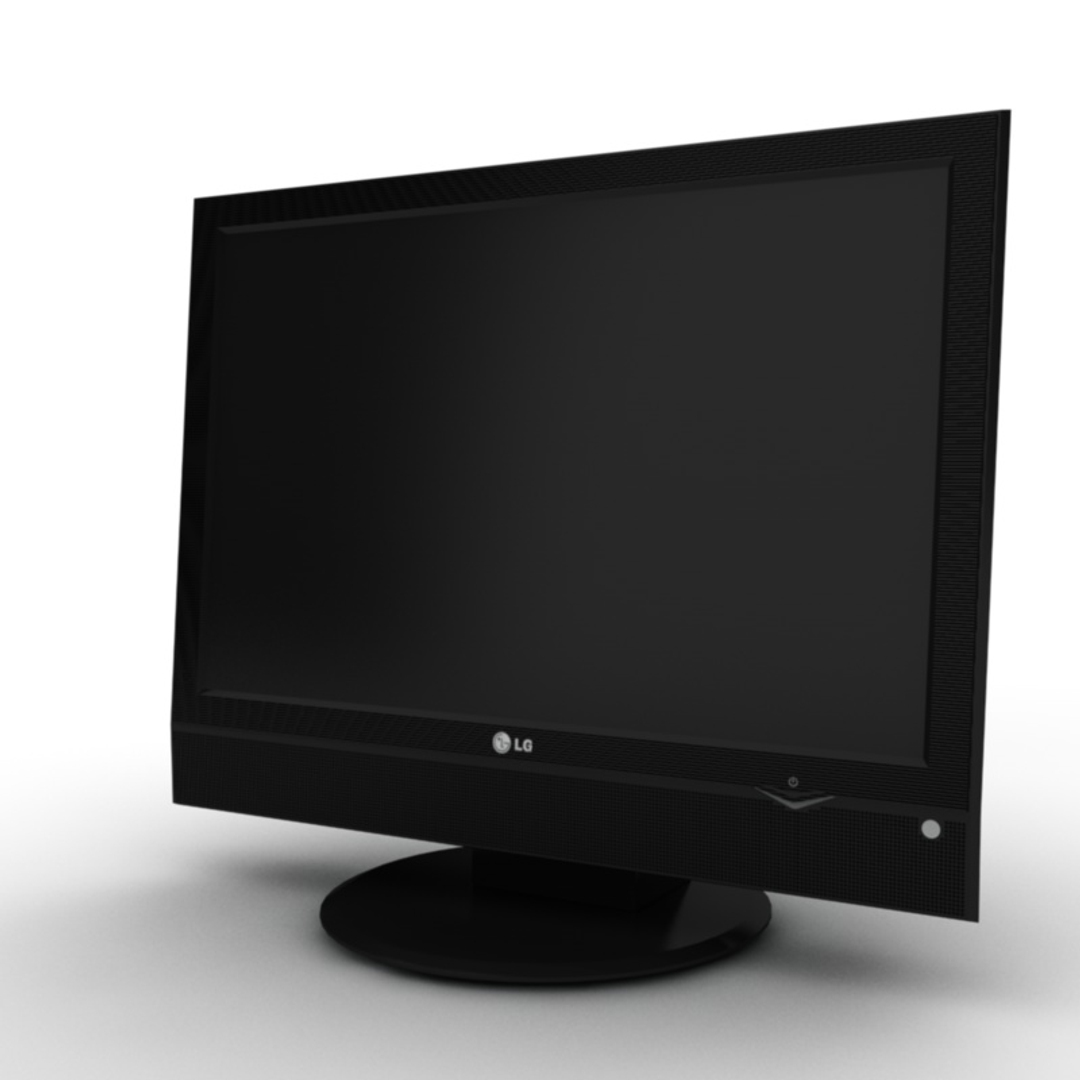 3d lg lcd model