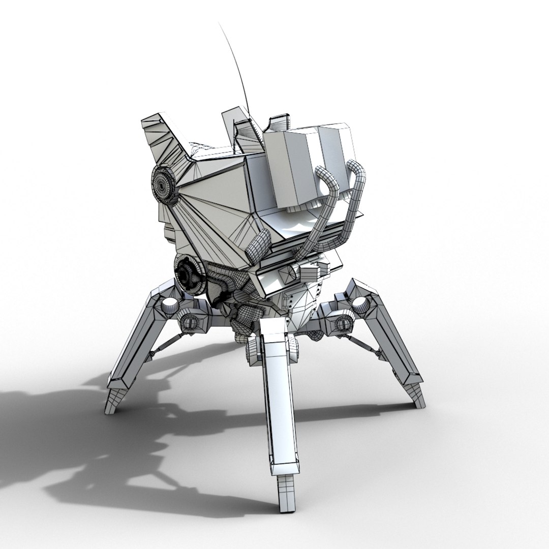 Sci Fi Walker Model - TurboSquid 1181693