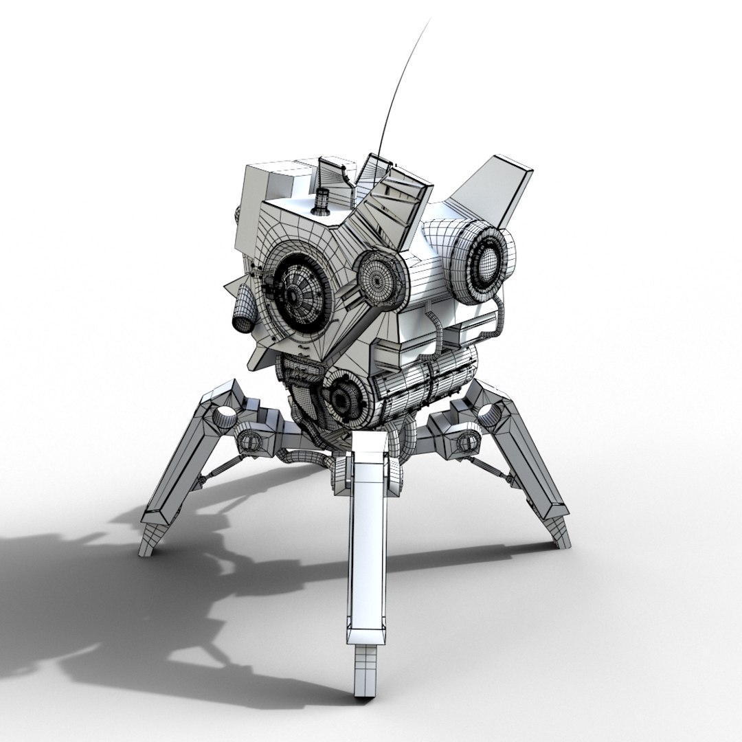 Sci Fi Walker Model - TurboSquid 1181693
