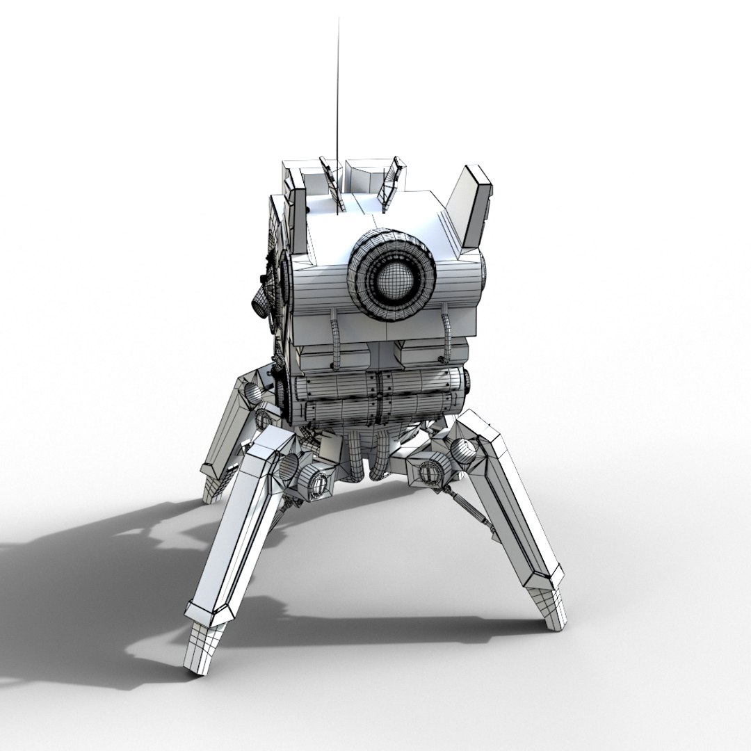 Sci Fi Walker Model - TurboSquid 1181693
