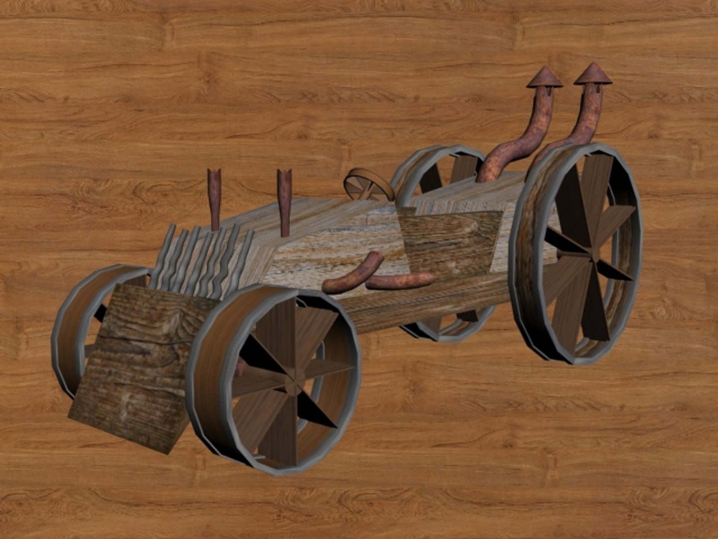 Animation Wooding Car Lumion Model - TurboSquid 1438488