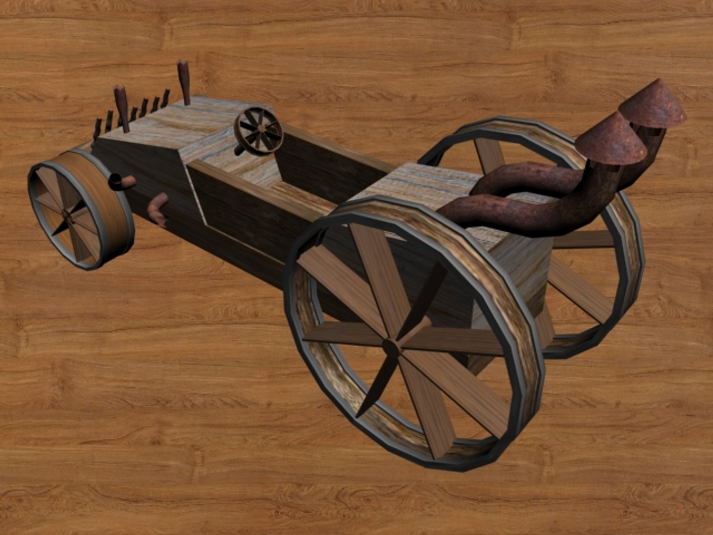 Animation Wooding Car Lumion Model - TurboSquid 1438488