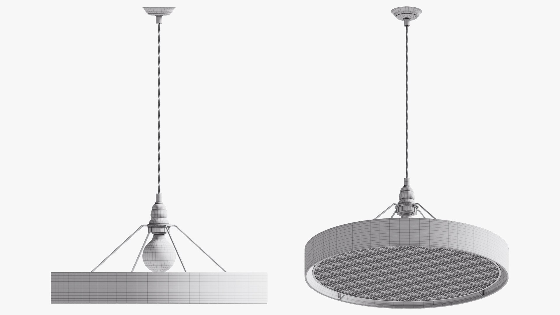 Pendant Light Eclipse Natural Canning 3D Model - TurboSquid 2230993