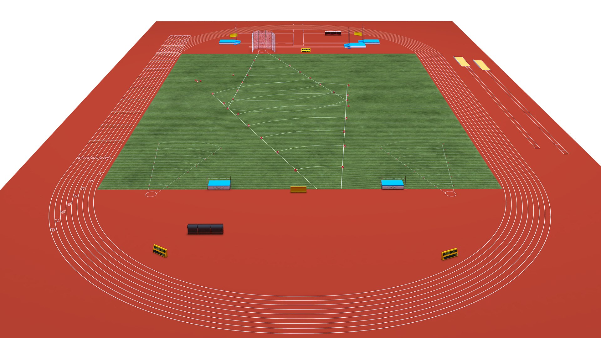 Stadium Arena Model - TurboSquid 1599513