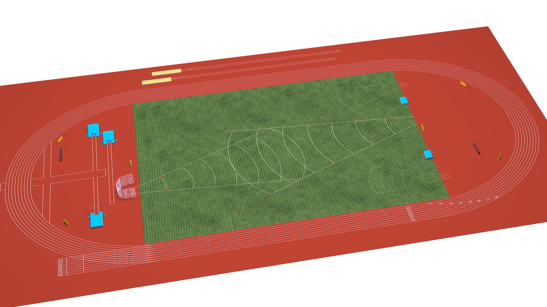 Stadium Arena Model - TurboSquid 1599513