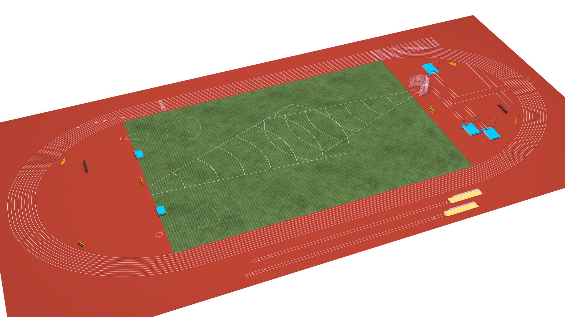 Stadium Arena Model - TurboSquid 1599513