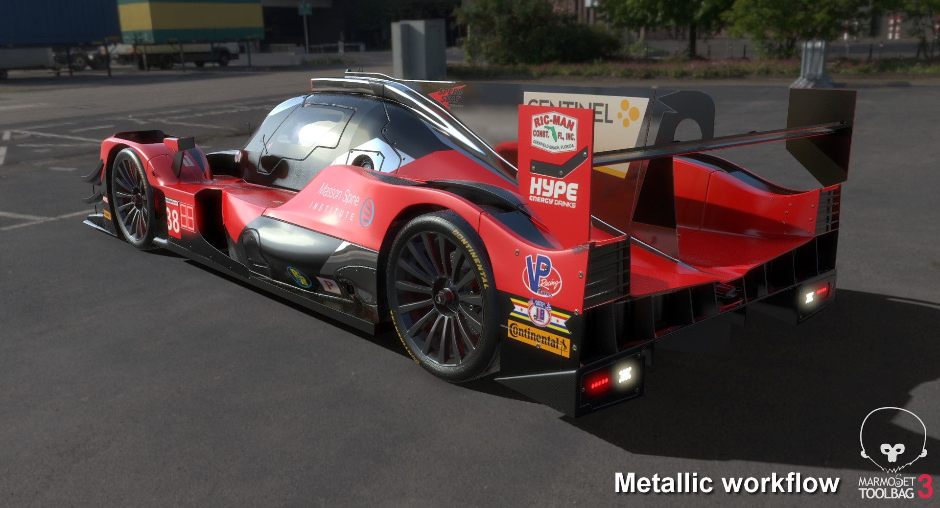 3D performance tech motorsports oreca - TurboSquid 1317943