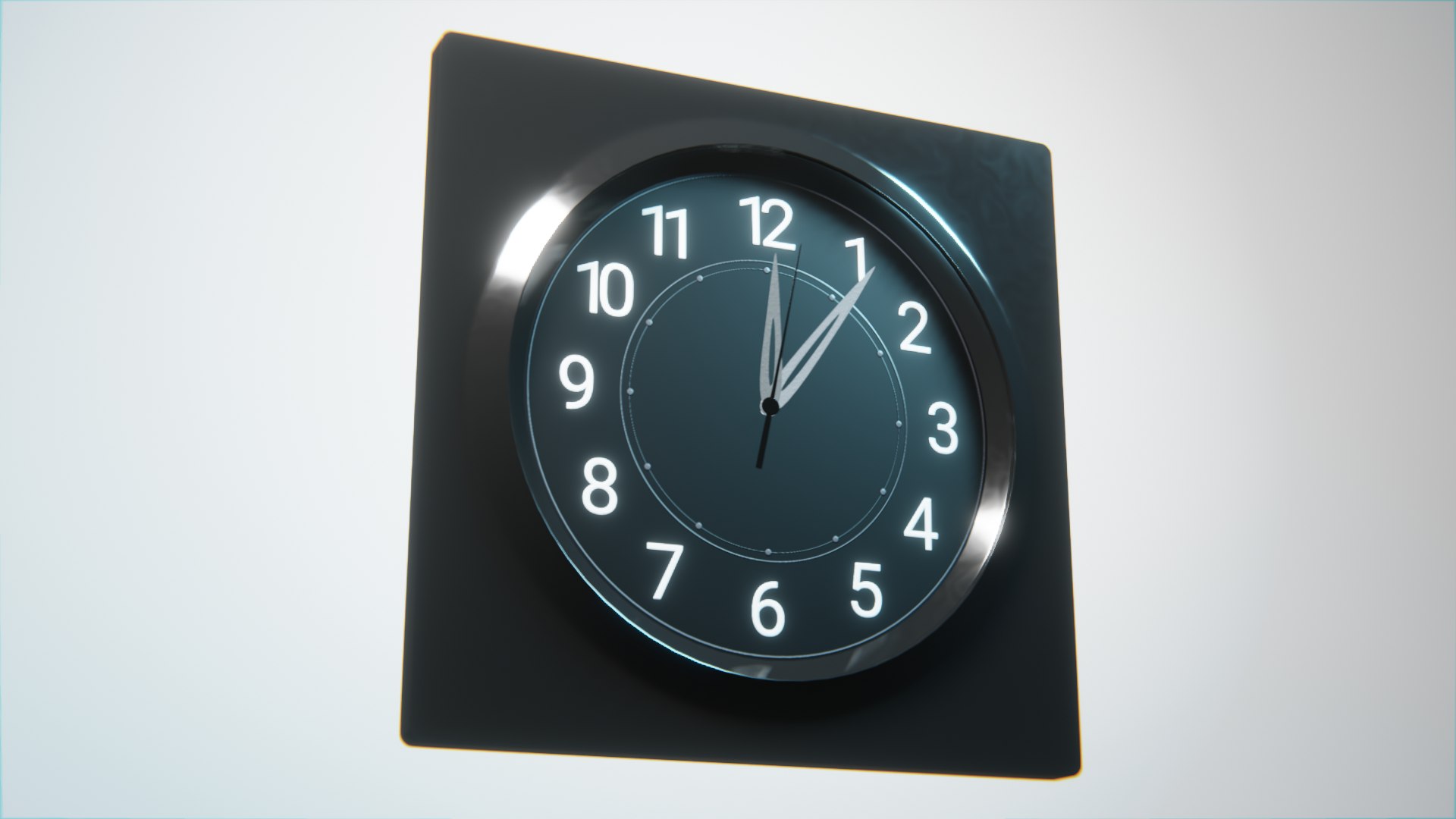 3D Working Analog Wall Clock model - TurboSquid 1978830