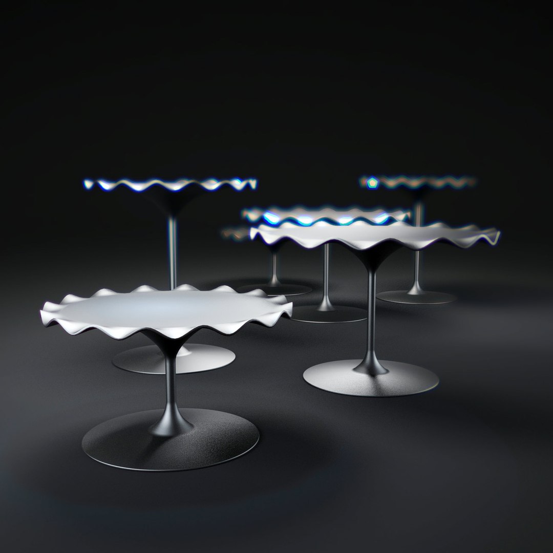 Dancing-tables 3d Model