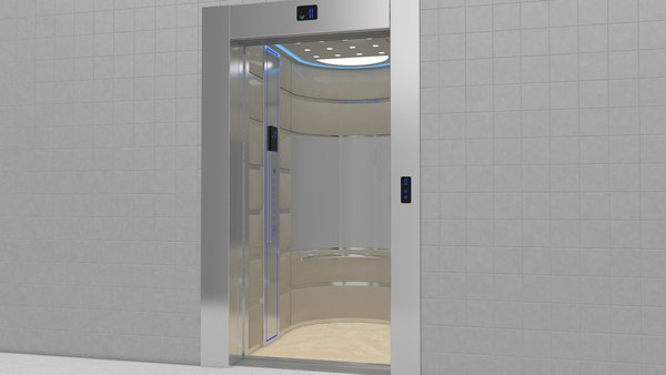3D adjustable rigged elevator model - TurboSquid 1711990