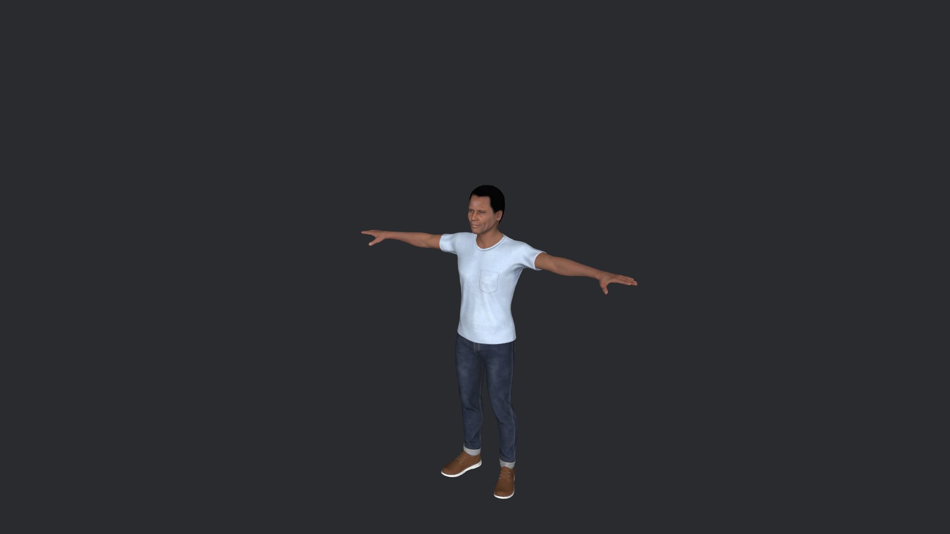Sidney Poitier Hyper Realistic Full Body Fully Rigged 3D Character 3D ...