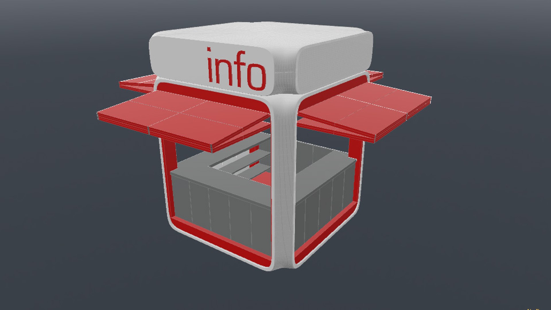 3d model info point