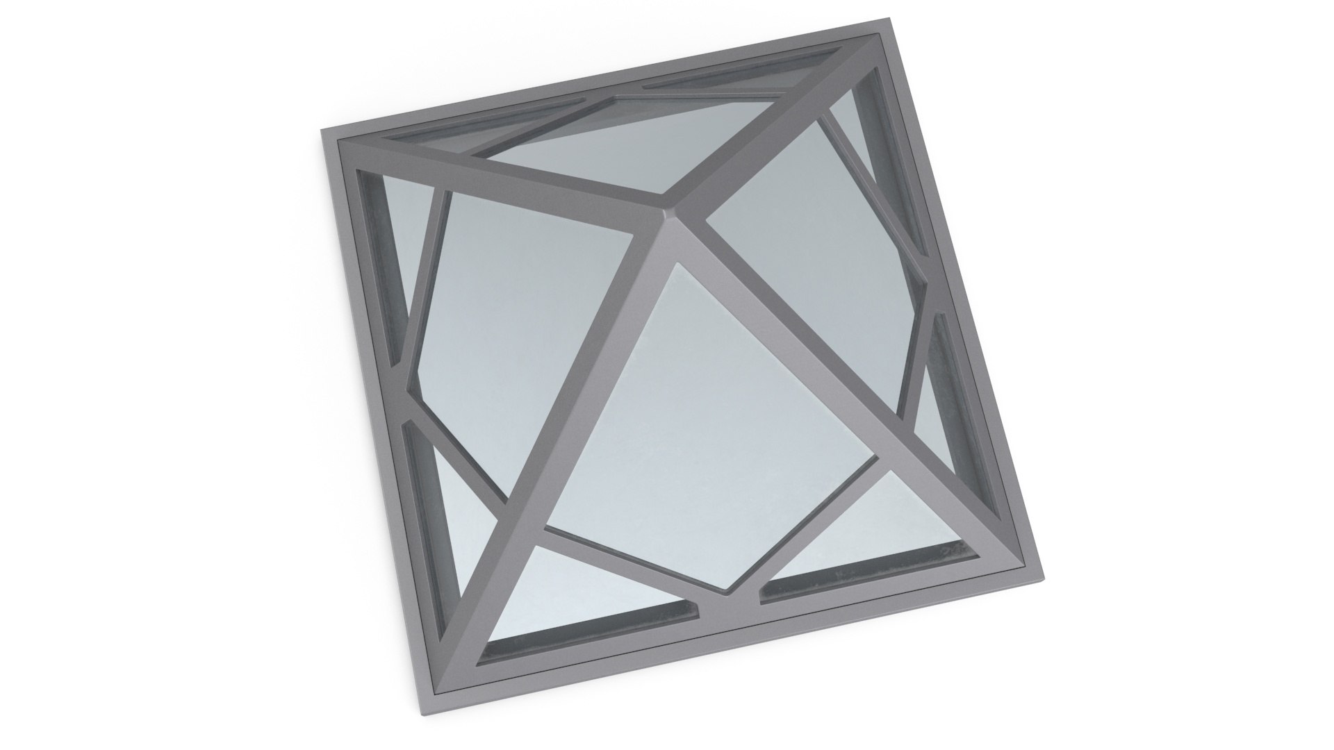 3D Rooftop Pyramid Skylight Window - TurboSquid 2191933