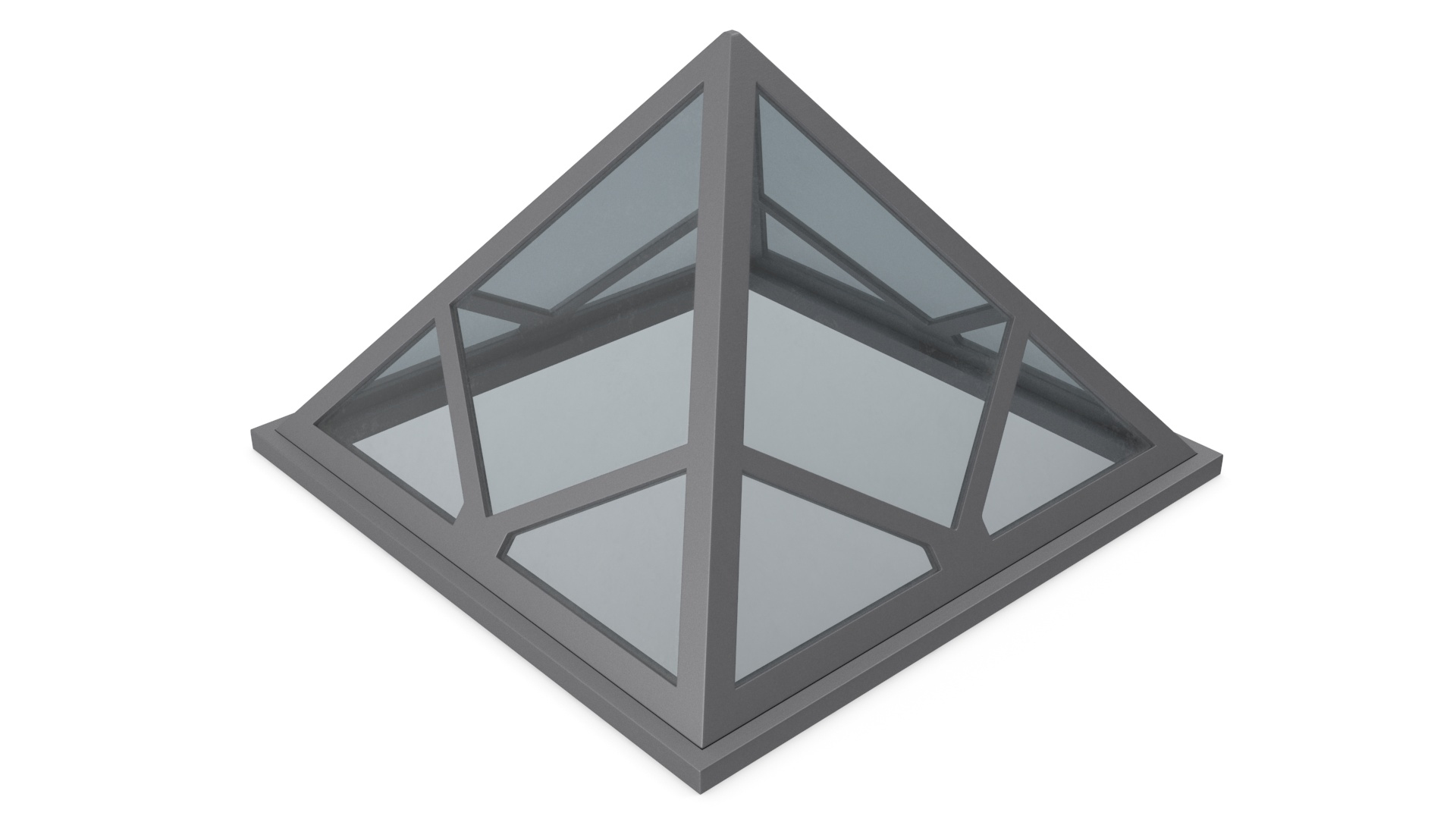 3D Rooftop Pyramid Skylight Window - TurboSquid 2191933
