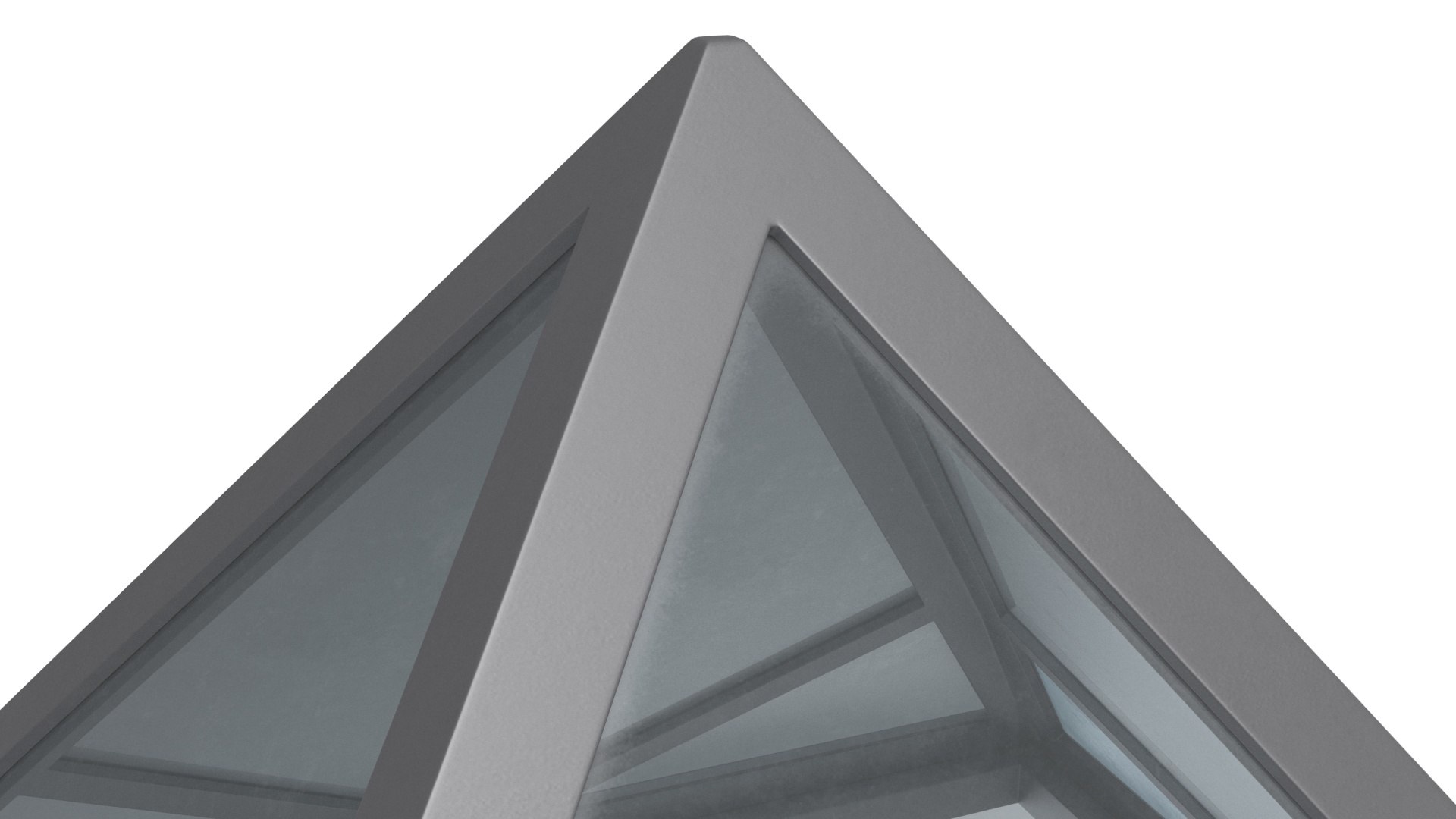 3D Rooftop Pyramid Skylight Window - TurboSquid 2191933