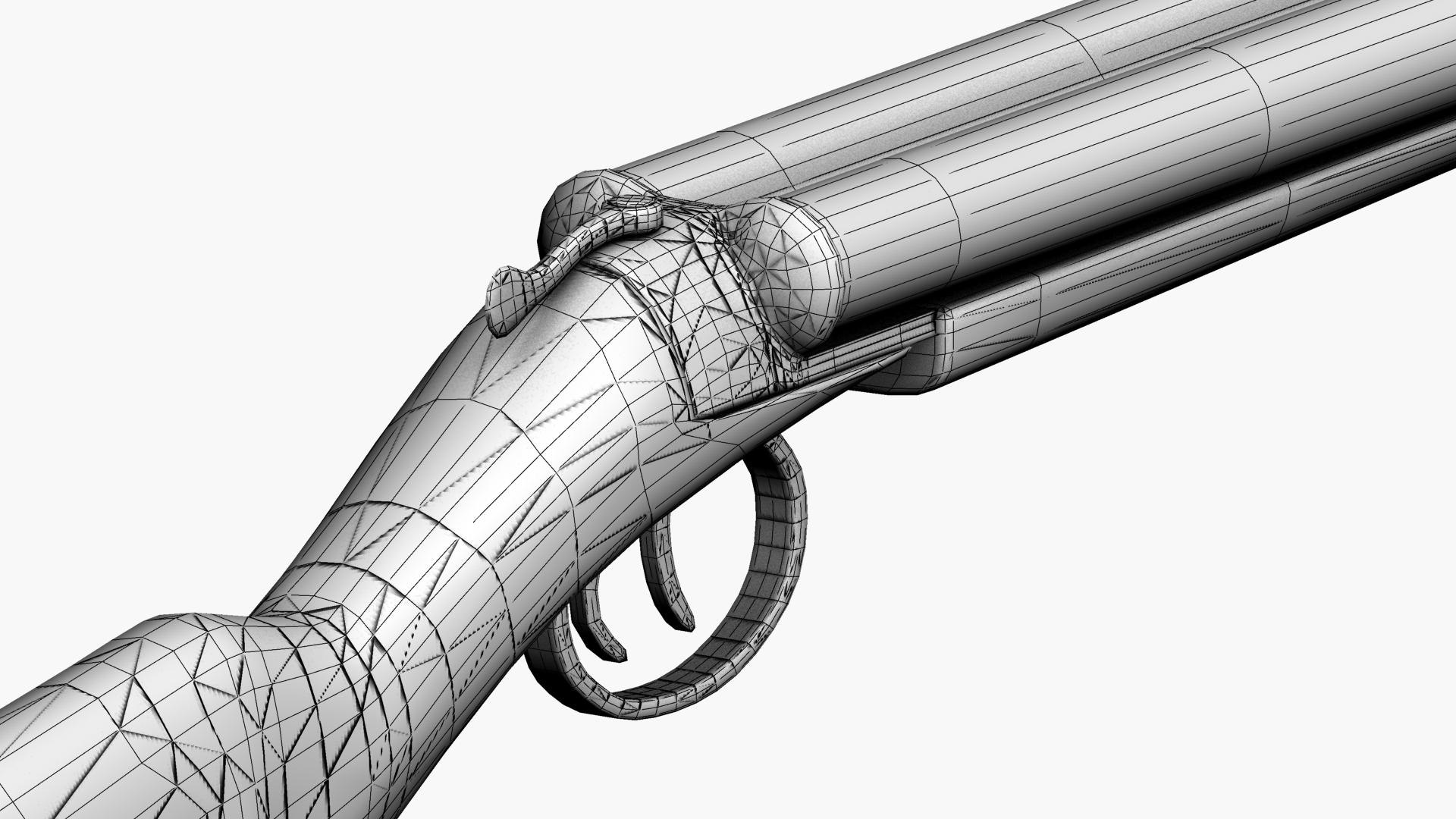Shotgun Gun 3D Model - TurboSquid 1667279