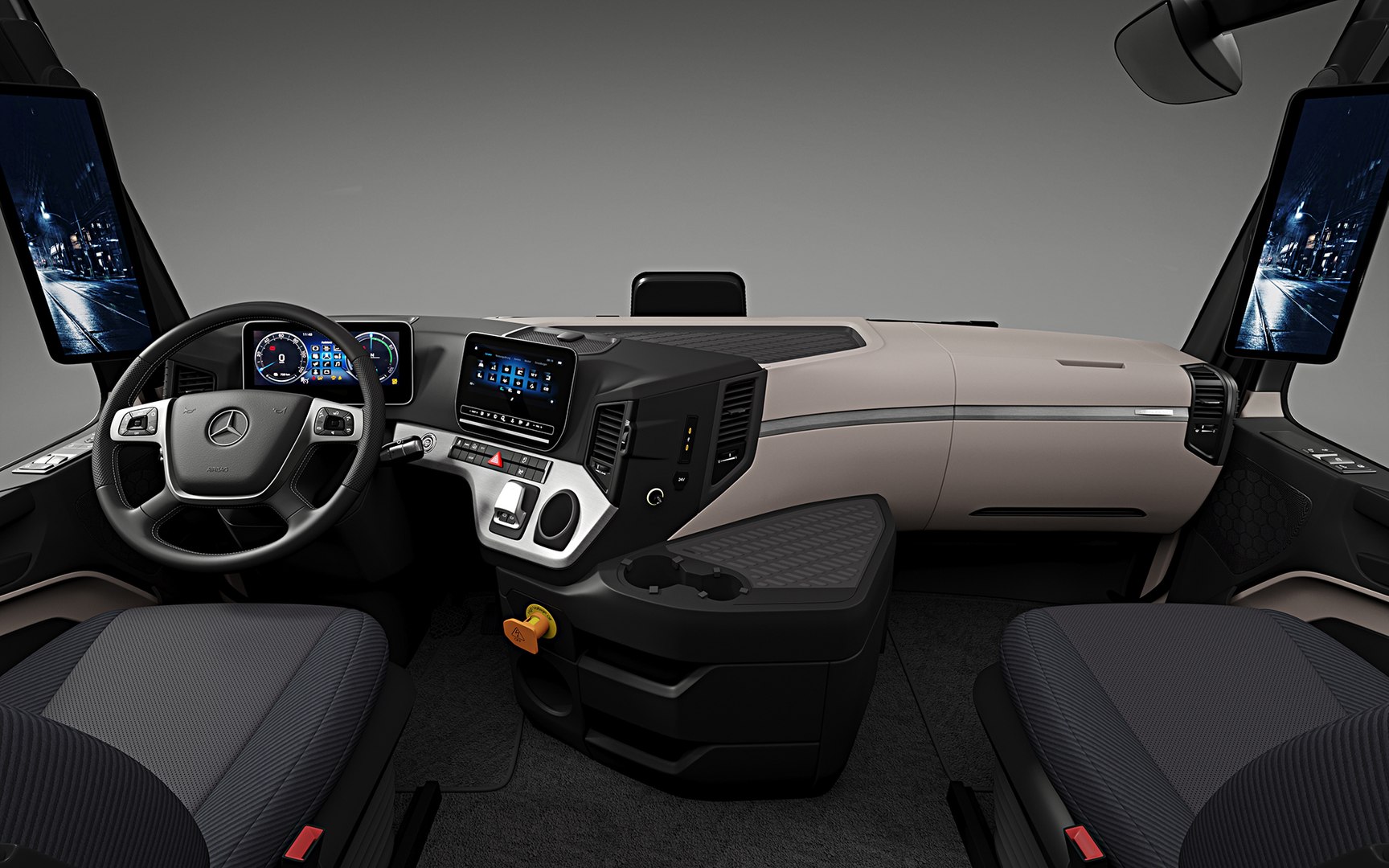 3D Model 2025 Mercedes-Benz EActros 600 GigaSpace Box Truck ...