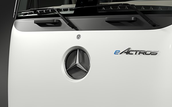 modelo 3d Camioneta Mercedes-Benz eActros 600 GigaSpace 2025 ...
