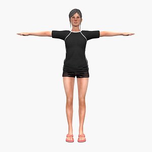 Woman Russian 3D Models for Download | TurboSquid