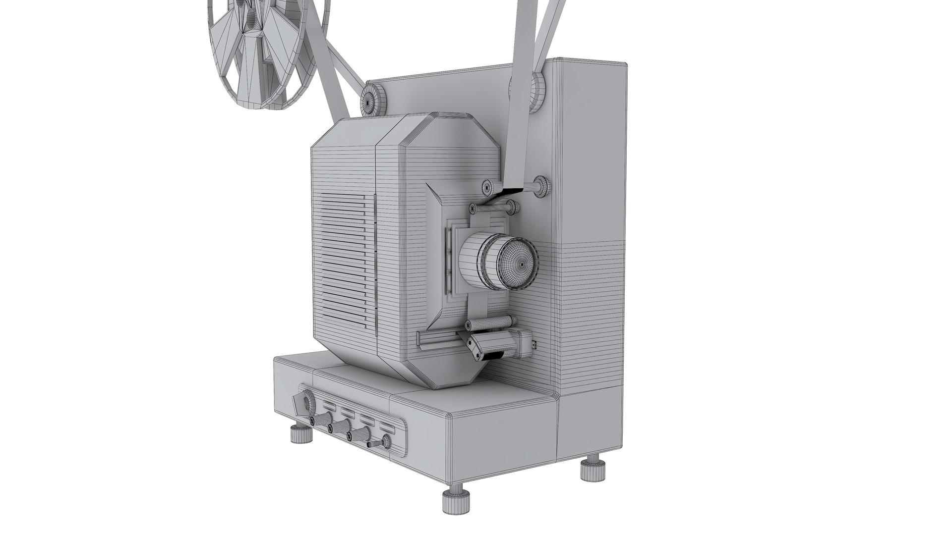3D Model Film Projector - TurboSquid 2273834