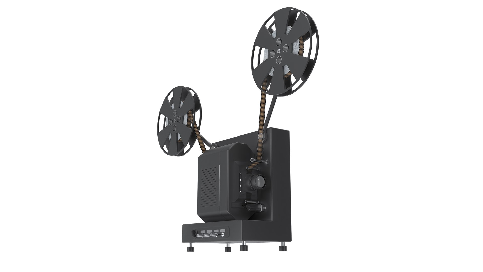 3D Model Film Projector - TurboSquid 2273834