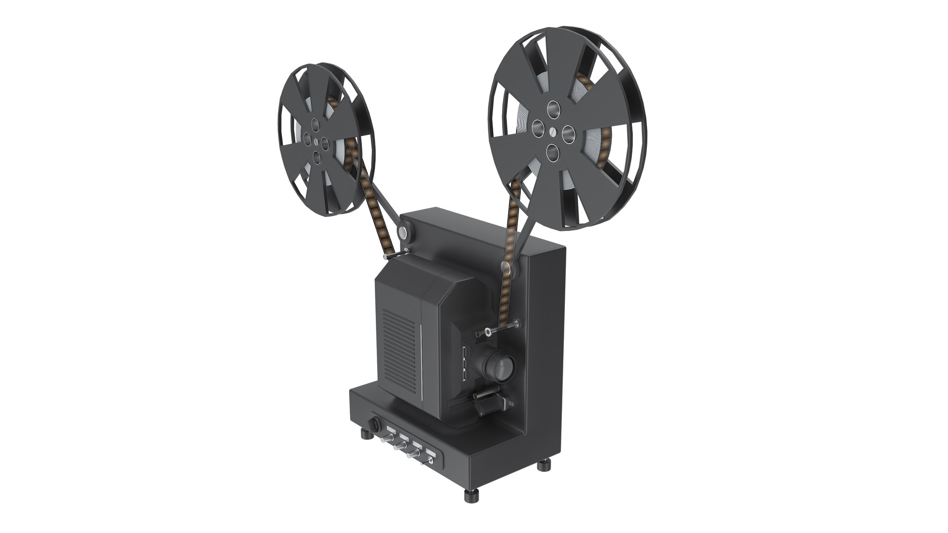 3D Model Film Projector - TurboSquid 2273834