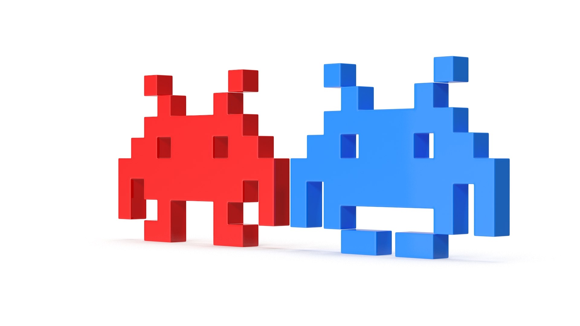 3D Space Invaders Model - TurboSquid 1952628