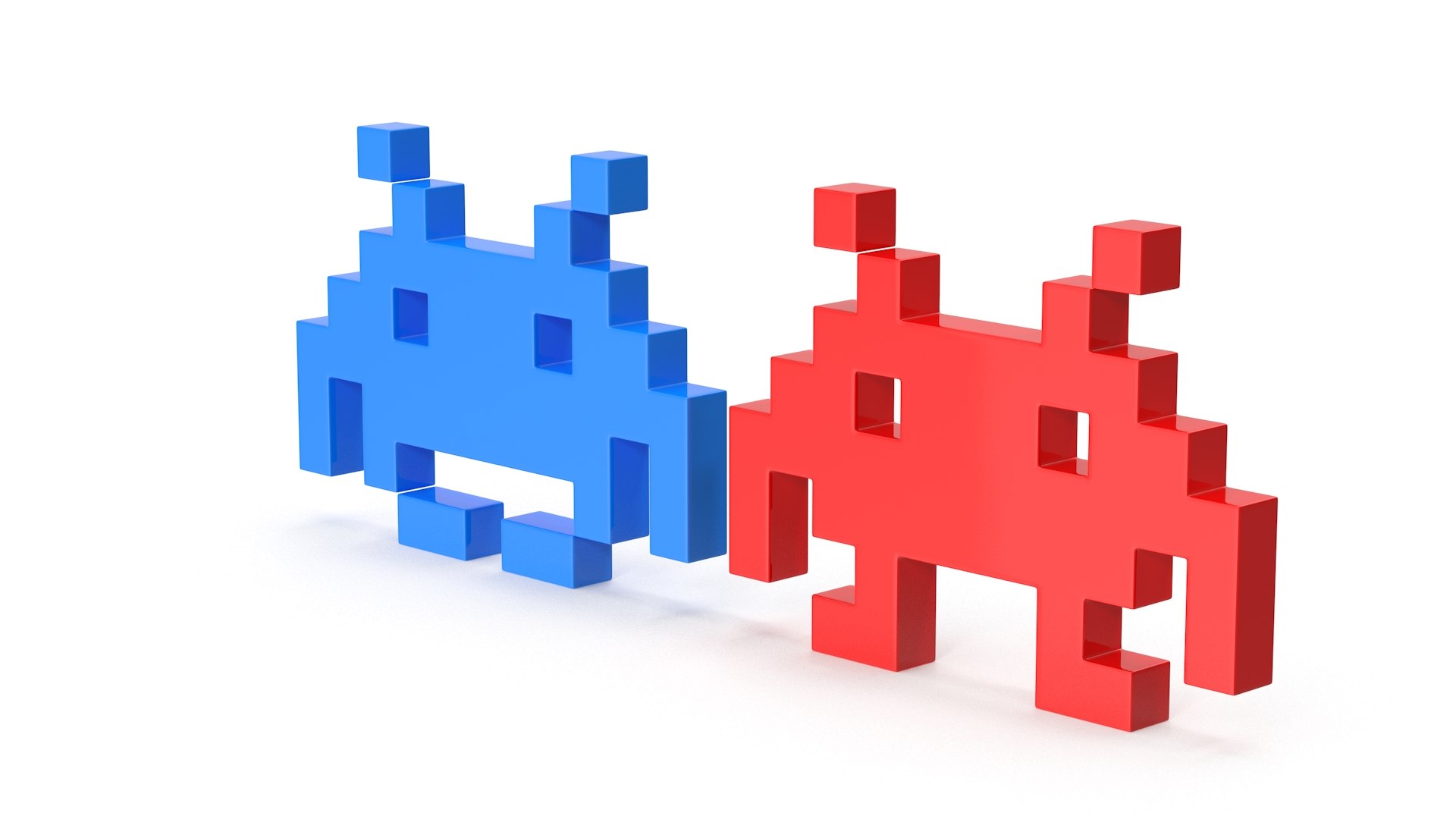 3D Space Invaders Model - TurboSquid 1952628