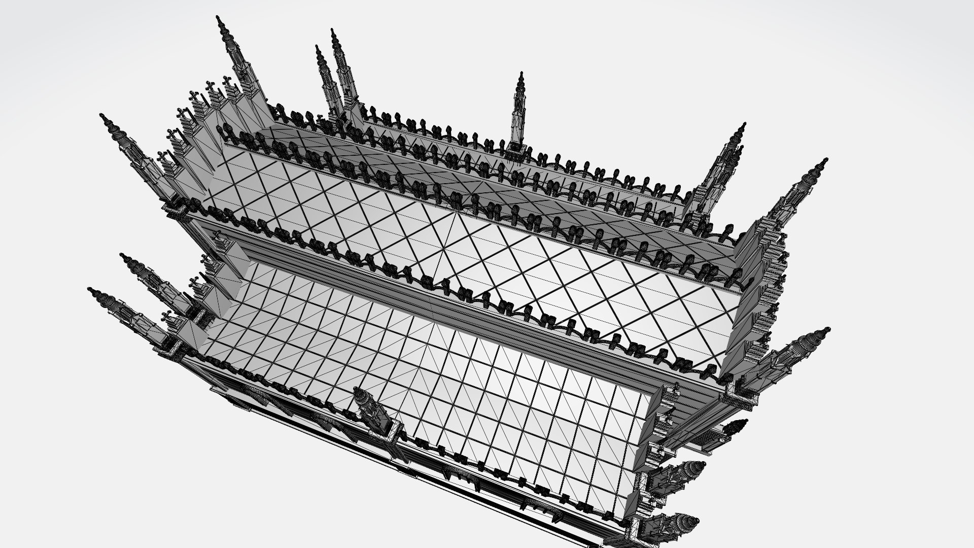 Gothic House Model - TurboSquid 1688818
