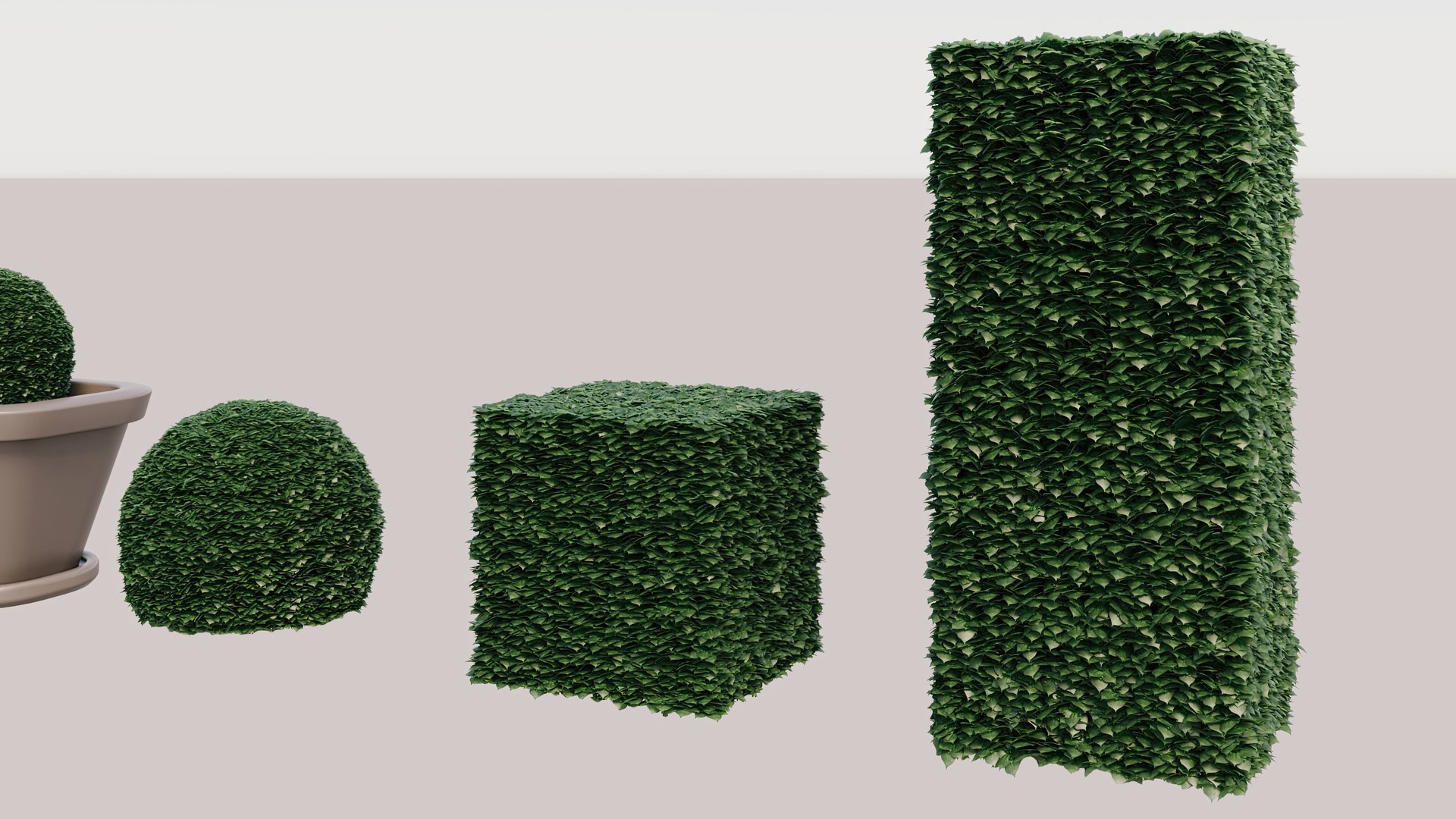 3D Hedge Pack model - TurboSquid 2171116