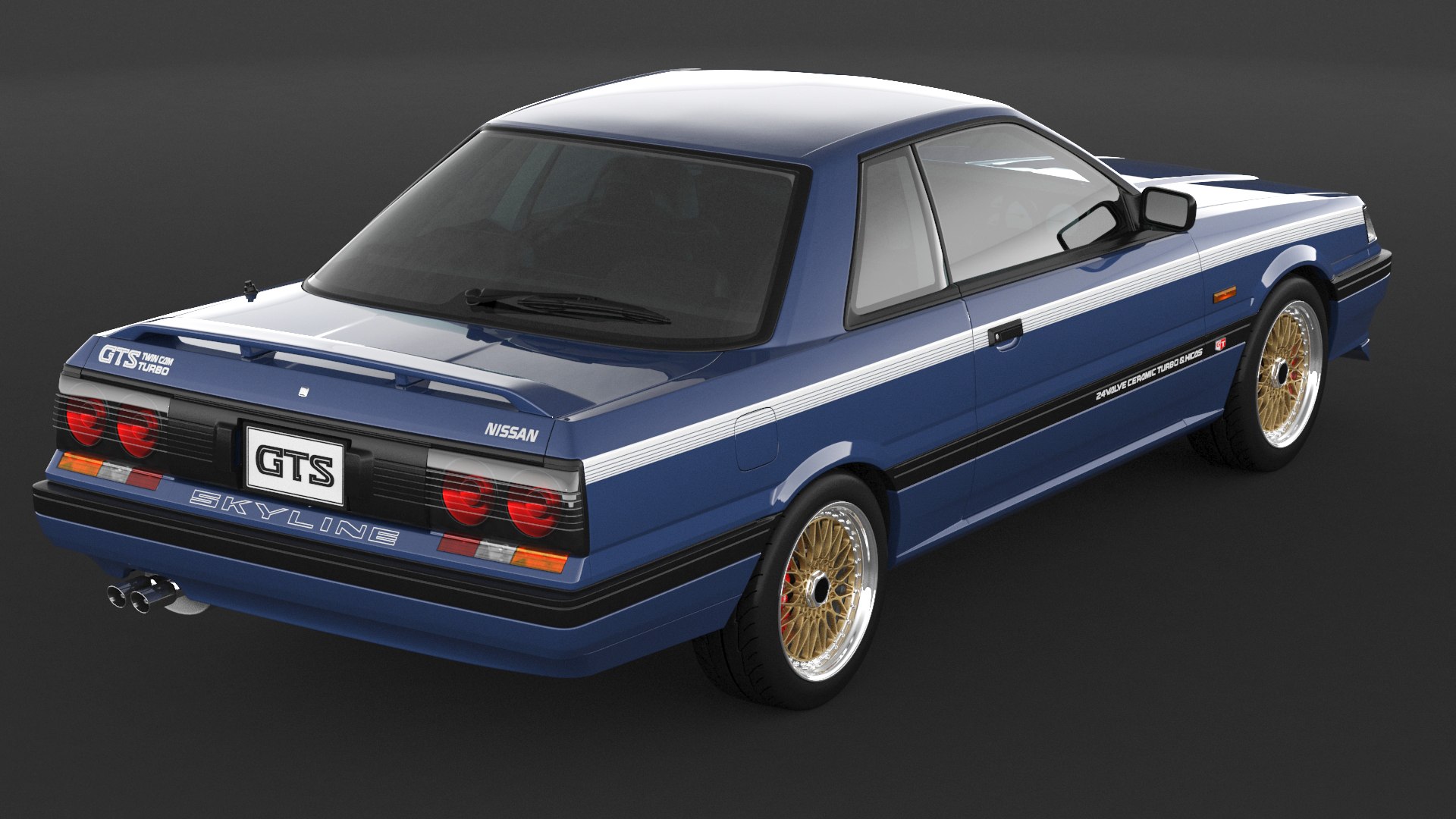 3D Nissan Skyline R31 GTS Nismo - TurboSquid 2204895