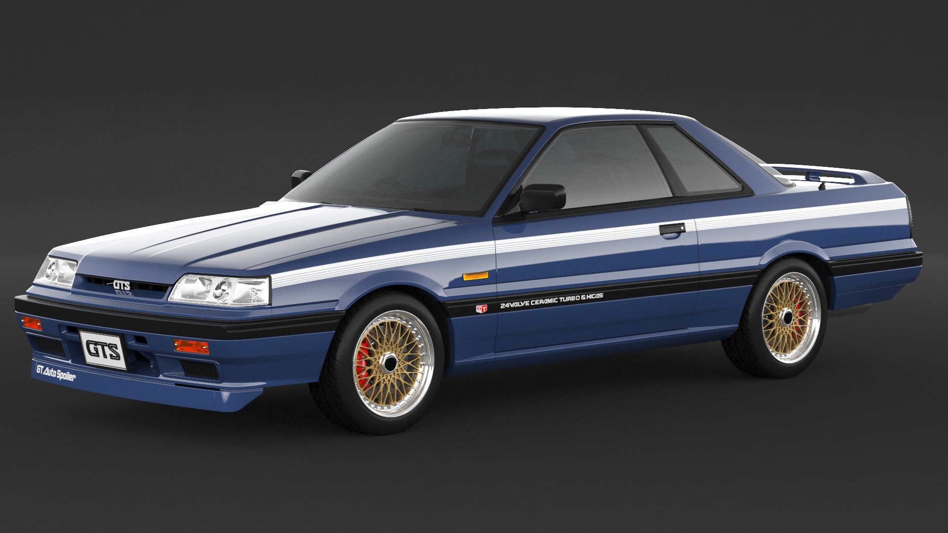 3D Nissan Skyline R31 GTS Nismo - TurboSquid 2204895